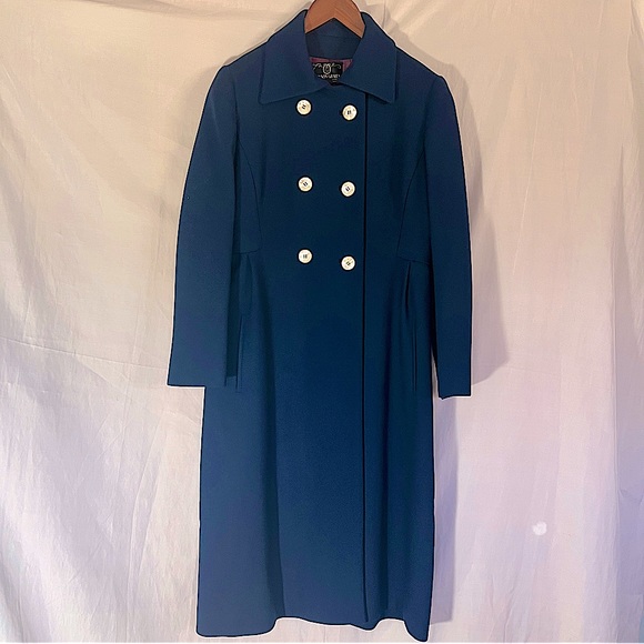 Zelinka Matlick | Jackets & Coats | Vtg 5s Zelinka Matlick Blue Double ...